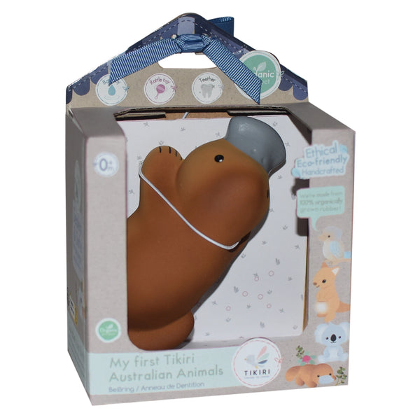 Platypus - First Australian Animal Natural Rubber Toy – Sterling & Me