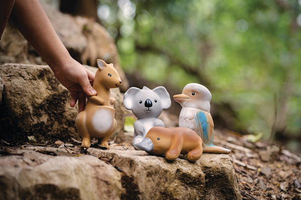 Platypus - First Australian Animal Natural Rubber Toy – Sterling & Me